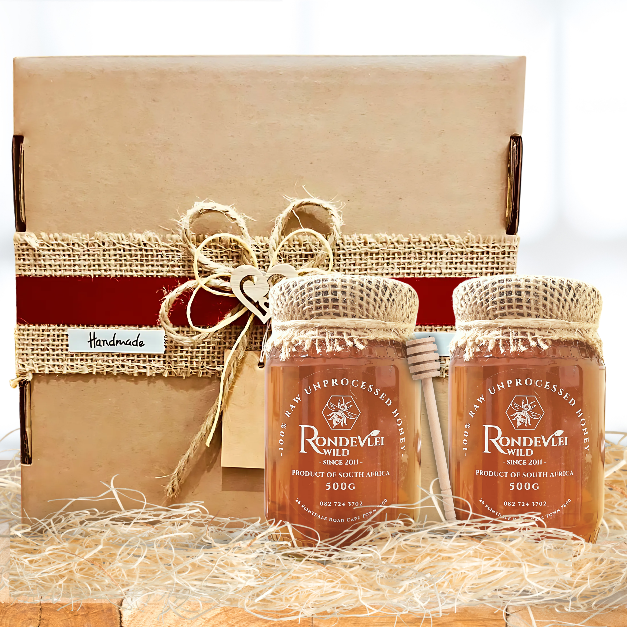 Two Jars, One Sweet Thought Honey Gift Box – Rondevlei Wild
